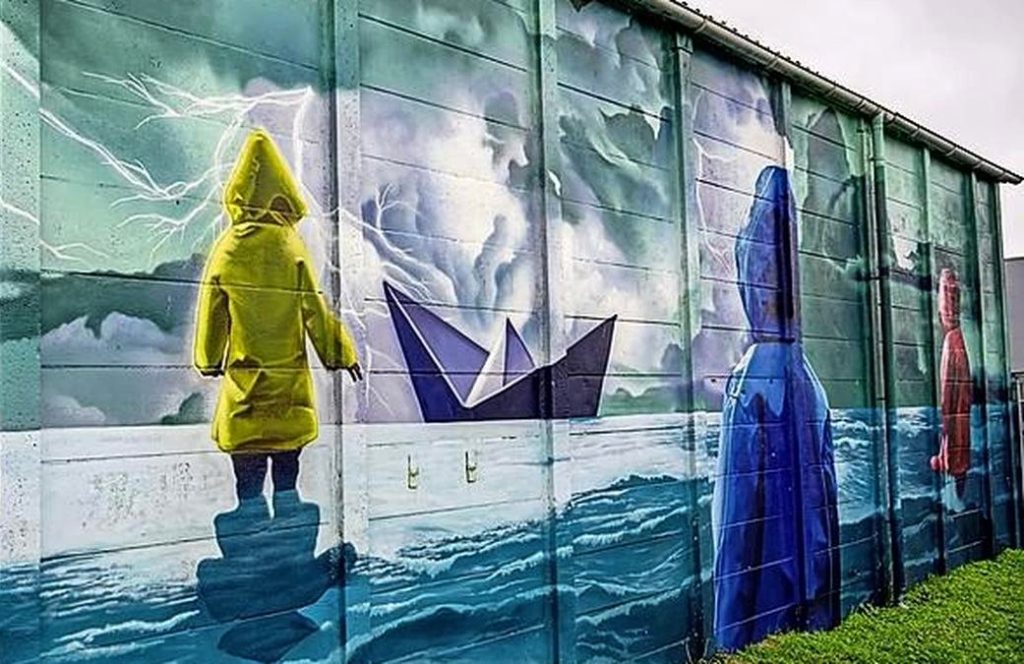 Monsoon and Murals : When Every Raindrop Inspires Wall Art!.